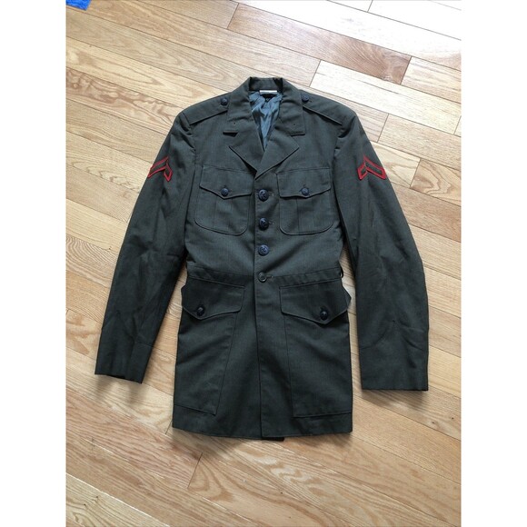 Jackets & Coats | Us Military Usmc Marine Corps Mens Service Uniform ...